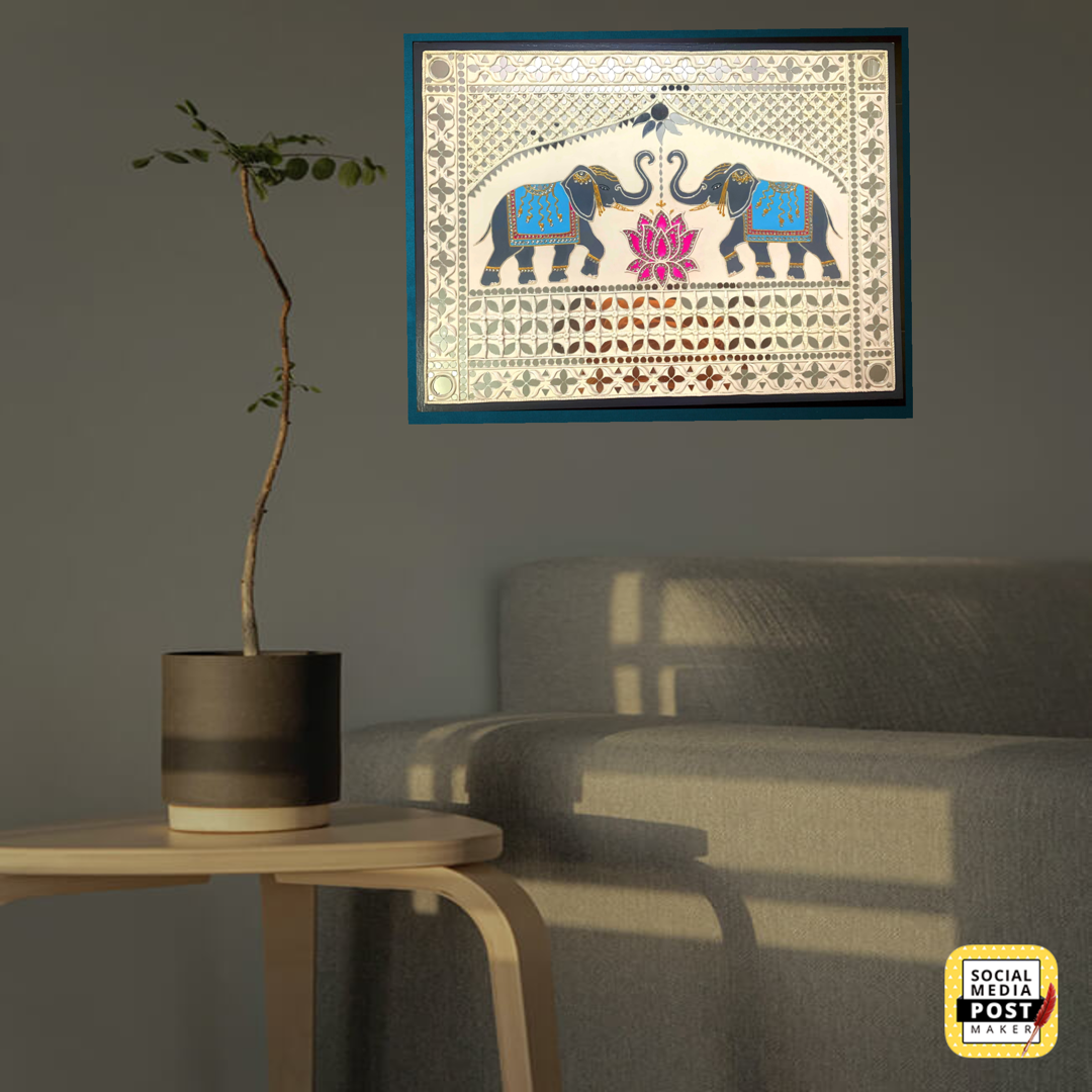 Royal Elephant Painting - urviscreations.com